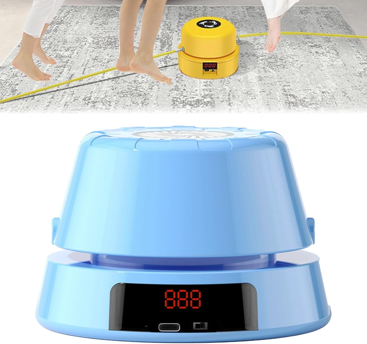 Hyperhop Auto Jump Trainer, Hyperhop Jump Trainer, Rechargeable, with Smart LED Tracking Display ...