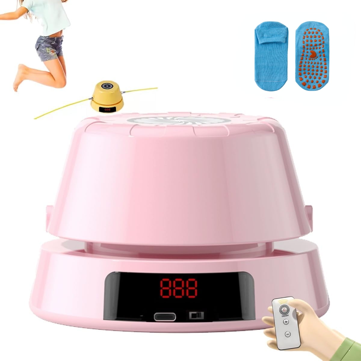 Hyperhop Auto Jump Trainer, Jump Rope Machine, Automatic Rope Skipping ...