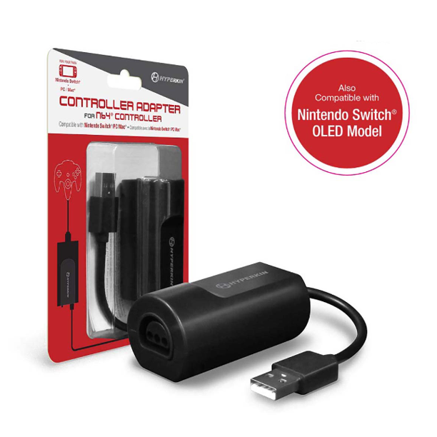 Hyperkin Controller Adapter For N64 / Switch / PC - Walmart Business ...