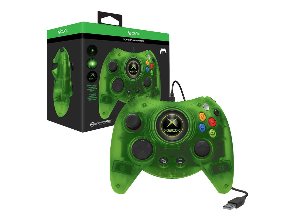 Hyperkin DUKE Limited Edition Game Controller - Wired, Green for PC ...