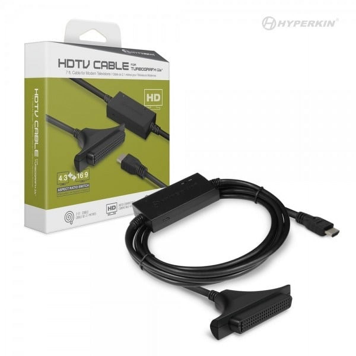 Hyperkin HD HDTV Cable for TurboGrafx-16 M07410 - Walmart.com