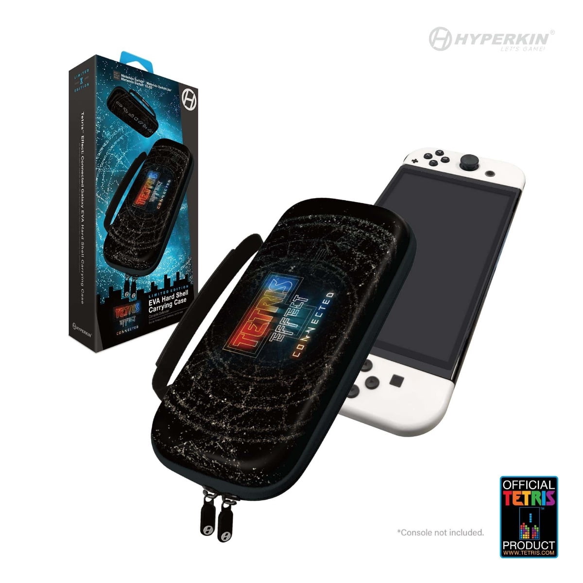 Hyperkin Limited Edition Official Tetris EVA Hard Shell Carrying Case ...