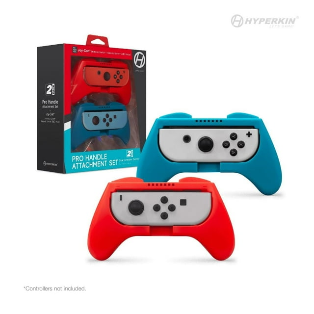 Hyperkin Pro Handle Attachment Set,Switch; Joy-Con, 2 Pack - Walmart ...