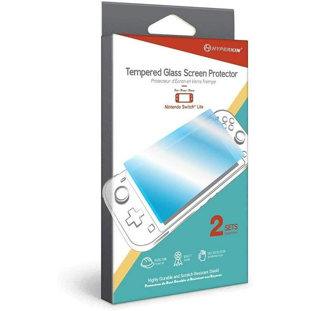 Hyperkin Tempered Glass Screen Protector For Nintendo Switch Lite 2 ...
