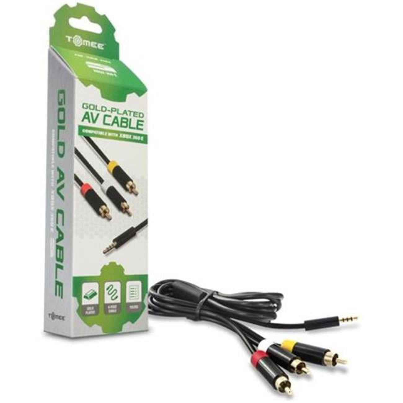 Hyperkin Tomee Xbox Gold Plated AV Cable - Walmart.com