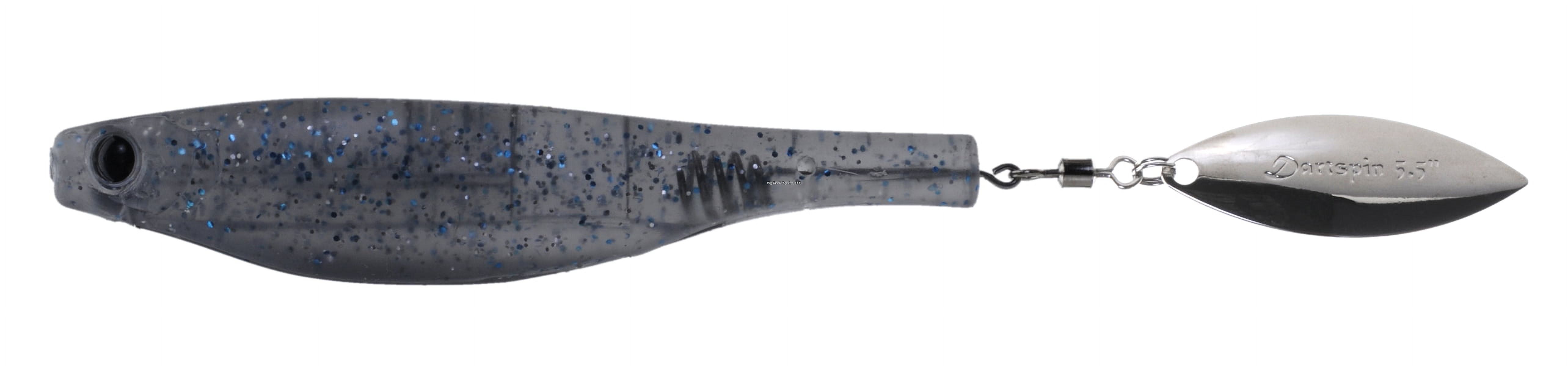 Hyperlastics Dartspin, 3.5", Smoke Blue/Silver - Walmart.com