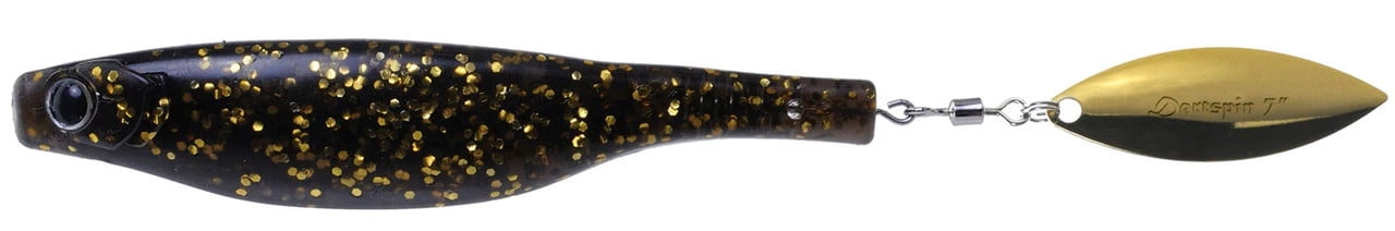 Hyperlastics Dartspin, 7", Wild Shiner/Gold - Walmart.com