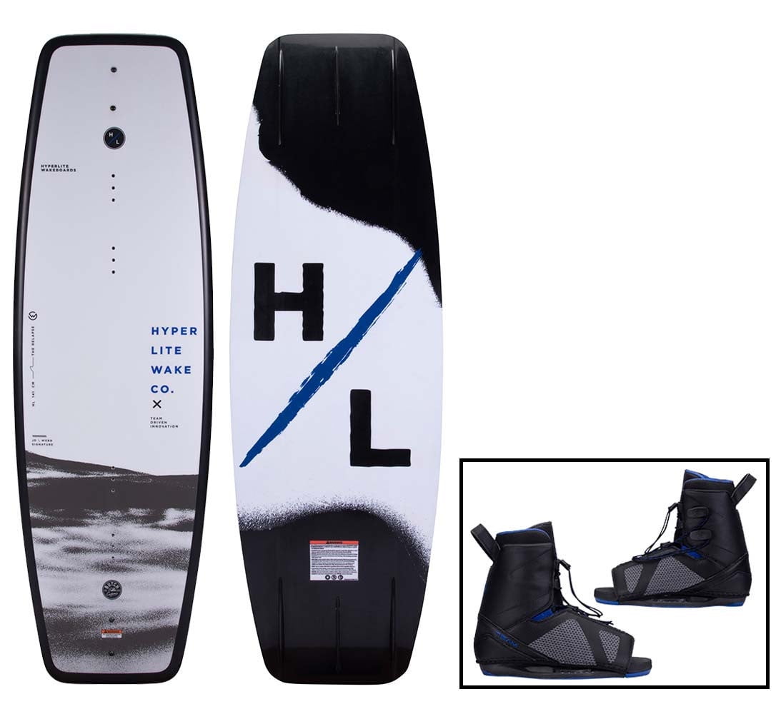 Hyperlite Relapse Wakeboard Package w/ Team OT Bindings 2022 - Walmart.com