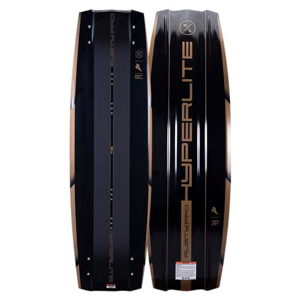 Hyperlite Rusty Pro Mens Wakeboard Black/Gold 140cm - Walmart.com