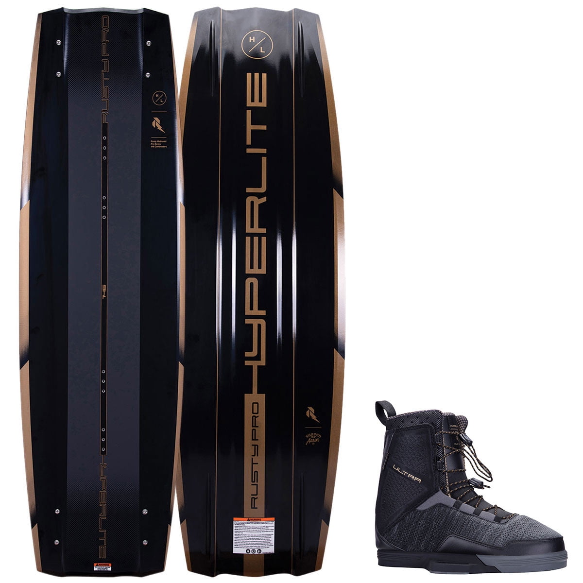 Hyperlite Rusty Pro Wakeboard Package w/ Ultra Bindings 2023 - Walmart.com