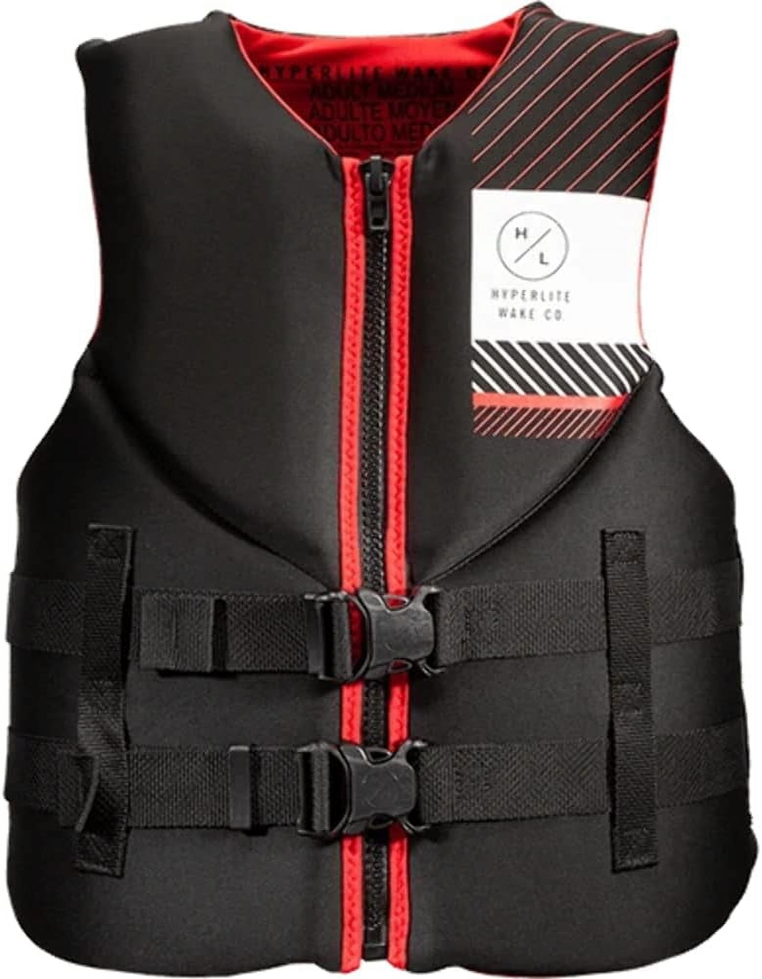 Hyperlite indy CGA Mens Wakeboard Vest Black/Red Sz XL - Walmart.com