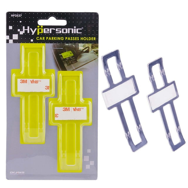 Hypersonic Windshield Sticker Holder Clip Easy Pass Holder for Car ...
