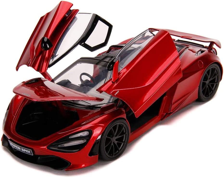 Jada Toys McLaren 720S RHD Candy Red 1/24 Scale Hyper-Spec Series ...