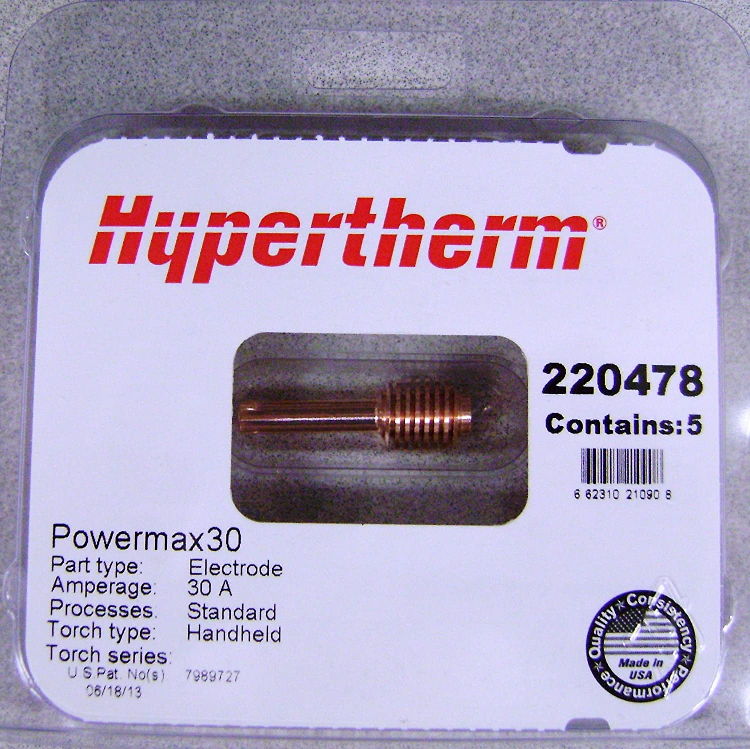 Hypertherm Powermax 30 Electrode - Walmart.com