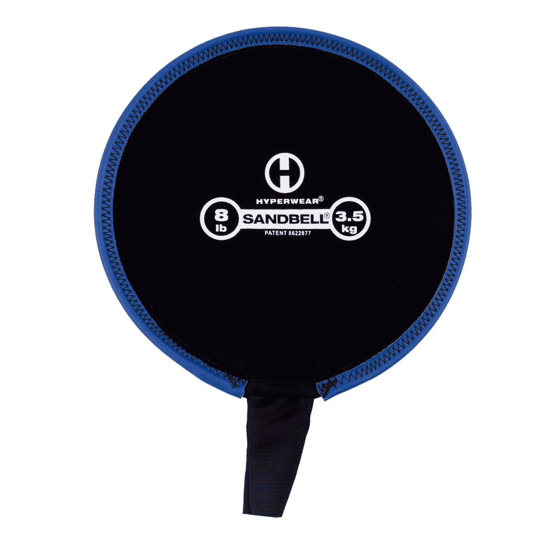 Hyperwear SandBell Neoprene SandBag 8lb Free Weight Unfilled - Walmart.com