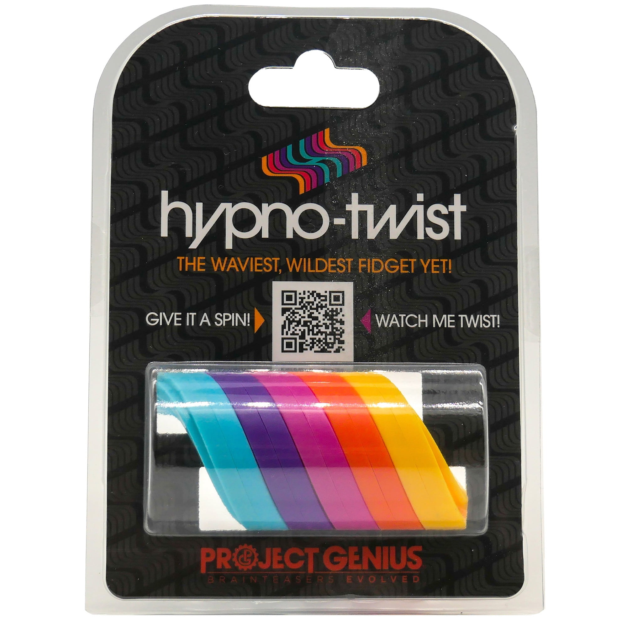 Hypno-twist –Hypnotic Fidget Toy, Glide the colorful rings for a ...