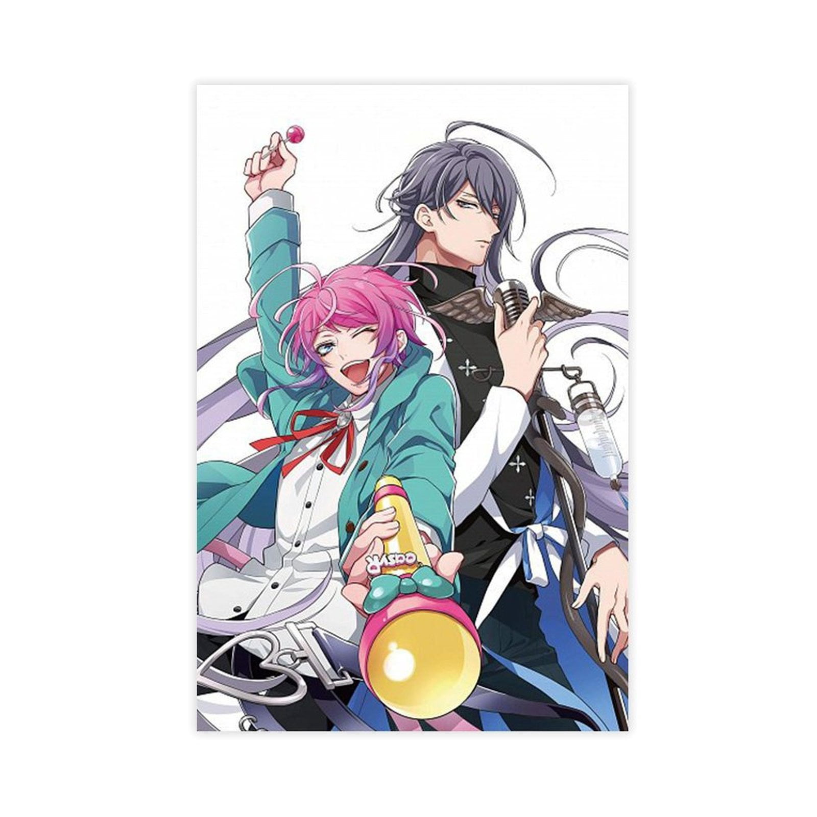 Hypnosis Mic Division Rap Battle Anime Decorative Painting Posters Art ...