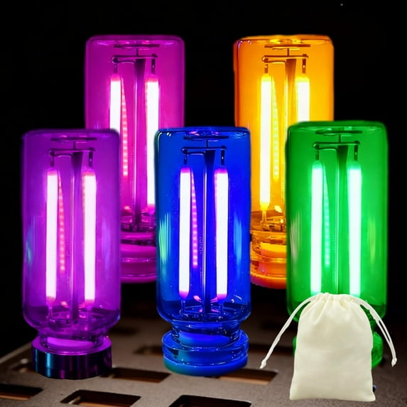 Hypnotic USB Night Light Bulb, Car USB Night Light Bulb, Mini Glass ...