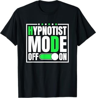 Hypnotist Mode, Brain Hipnotizing and Hypnosis T-Shirt - Walmart.com