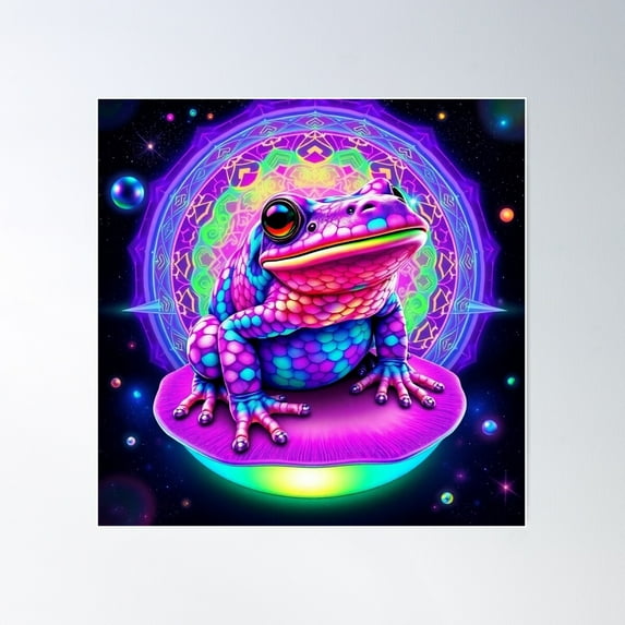 Hypnotoad 8 Poster Wall Art, Modern Wall Decor For Living Room Bedroom ...