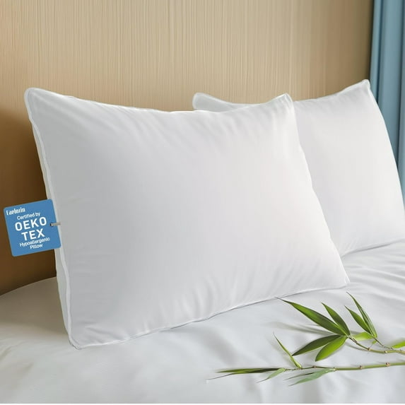 Hypoallergenic Bamboo Viscose Shell, Soft Standard/Queen Size Bed ...