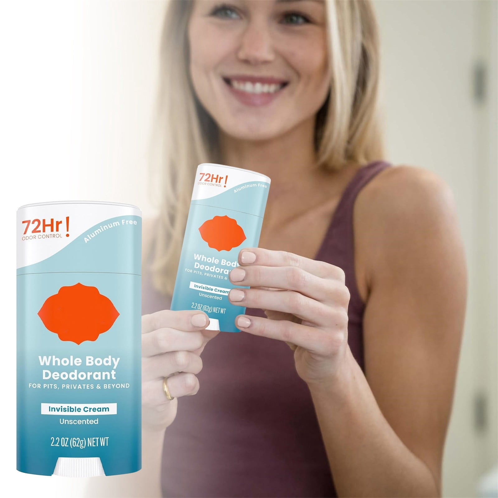 Hypoallergenic Brightening＆Firming Full Body Stick 72 Hour No Aluminum ...