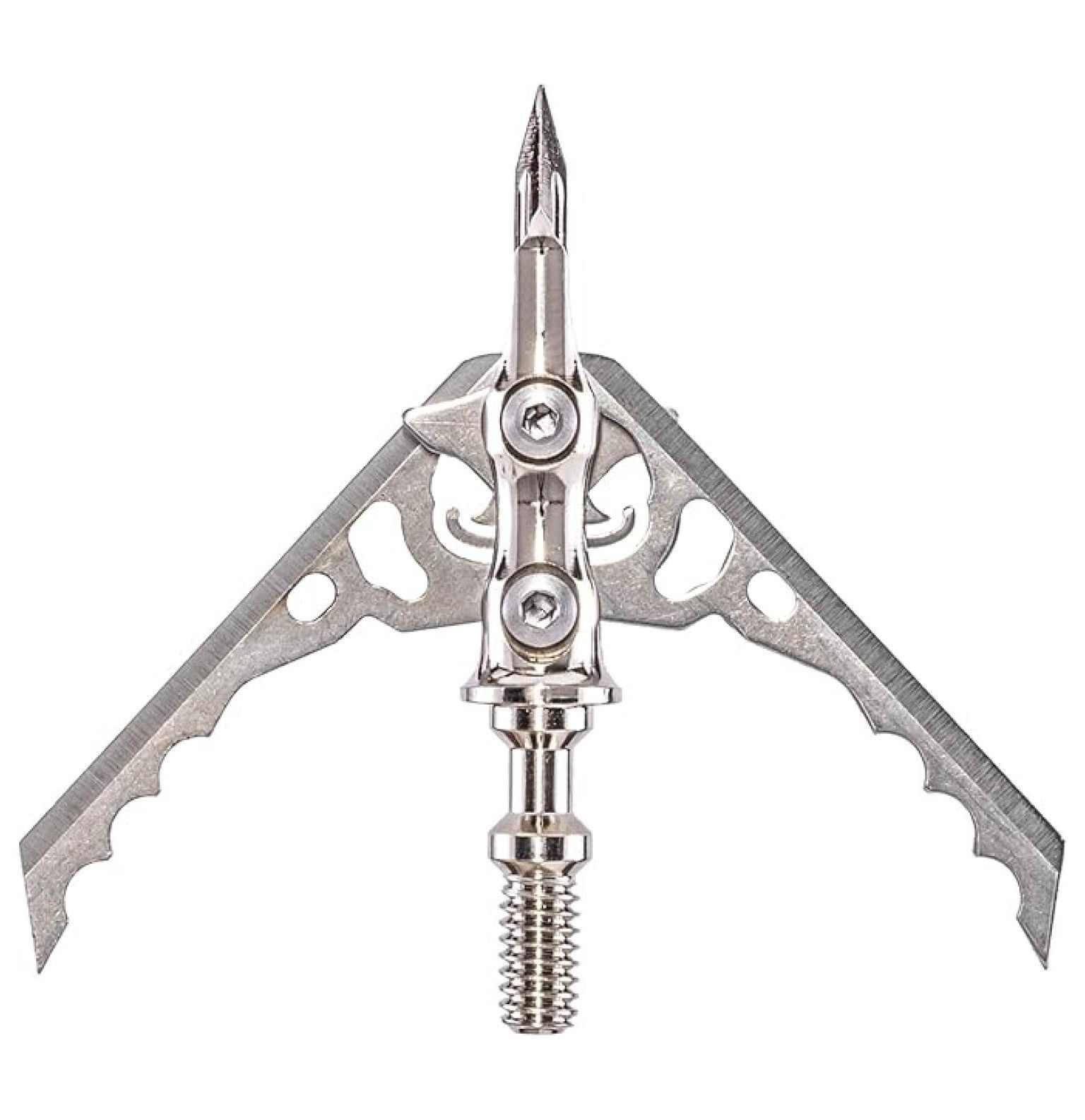 Hypodermic NC 2-Blade 100gr Hunting Broadhead (R38100), Tip, No Collar ...