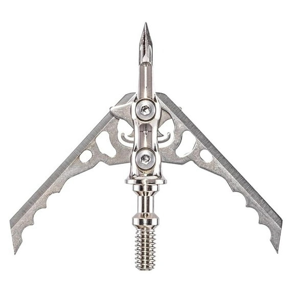 Hypodermic NC 2-Blade 100gr Hunting Broadhead (R38100), Tip, No Collar ...