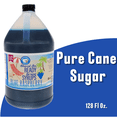 Hypothermias Blue Raspberry Ready-to-Use Shaved Ice Syrup - Gallon (128 ...