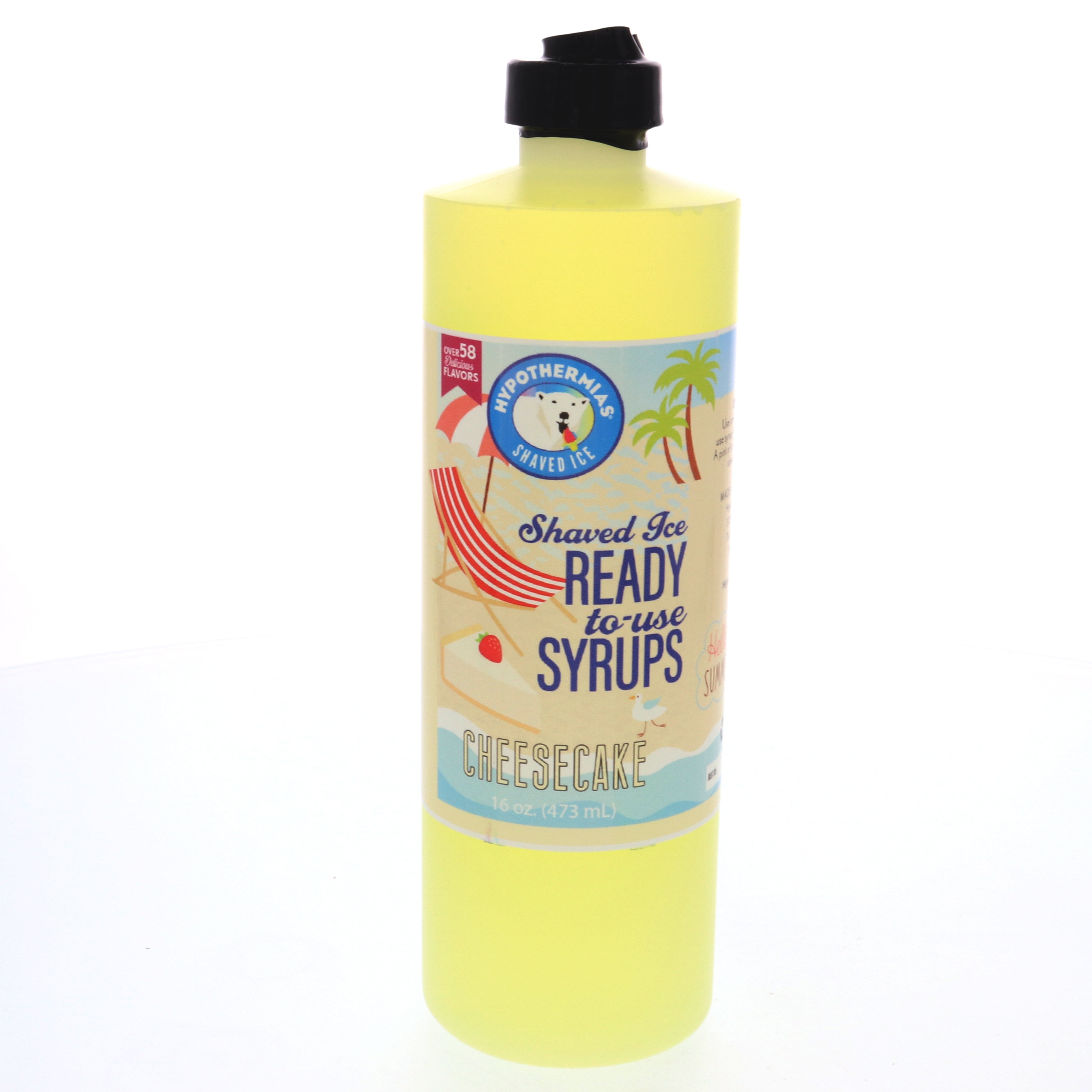 Hypothermias Cheesecake 16 Fl Oz Handcrafted Hawaiian Snow Cones