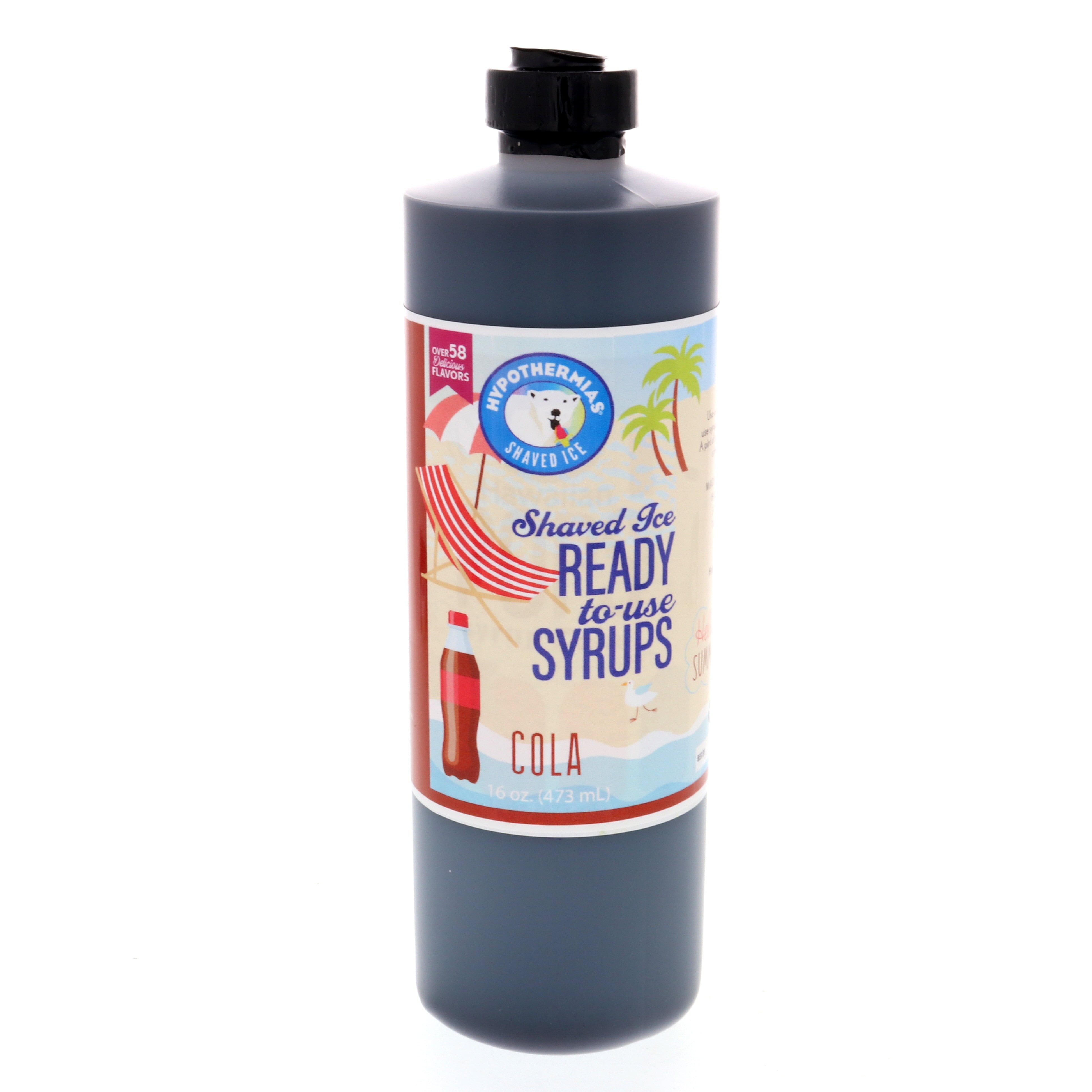 Hypothermias Cola 16 Fl Oz Handcrafted Hawaiian Snow Cones Flavor