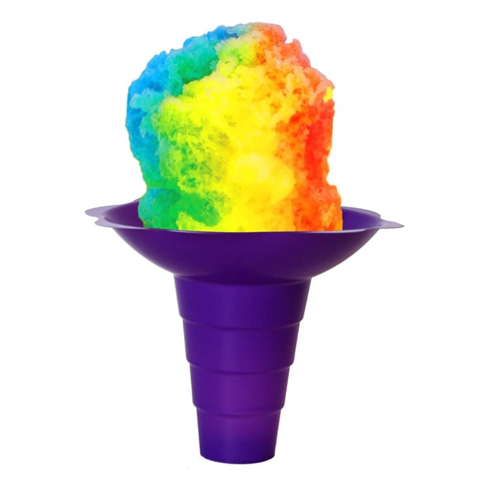 Hypothermias Large Purple Shaved Ice Flower Cups - 800 Count - Walmart.com