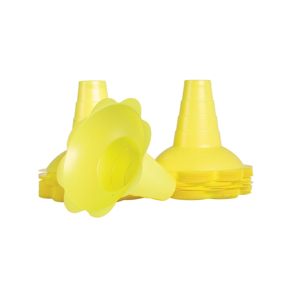 Hypothermias Large Yellow Shaved Ice or Snow Cone Flower Cups-800 Count ...