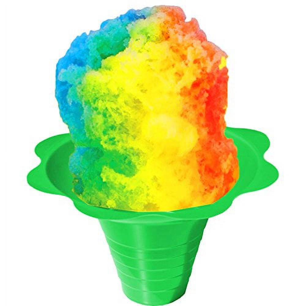 Hypothermias Shaved Ice Snow Cone Flower Cups, Medium (8 OZ), 250 Count ...