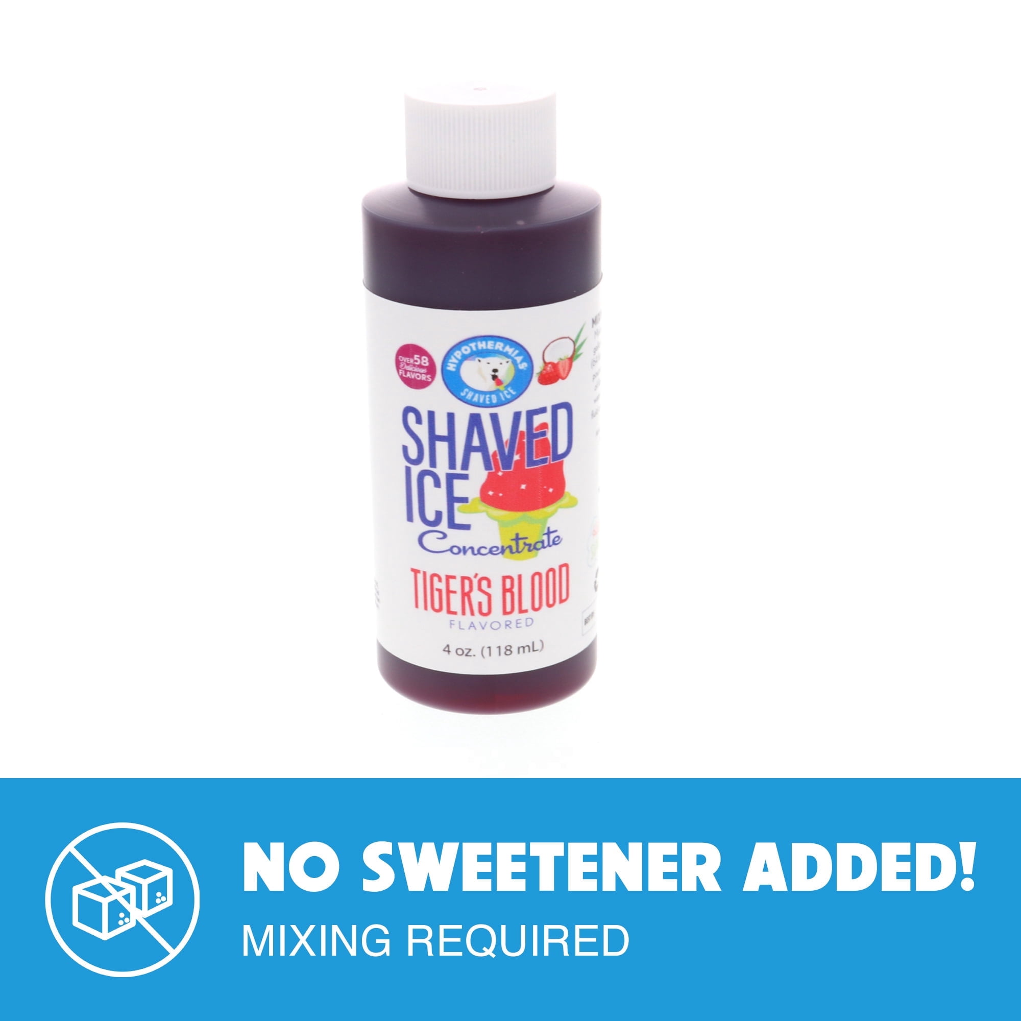 Hypothermias Tiger's Blood Snow Cone Flavor Concentrate, Makes 1 Gallon ...