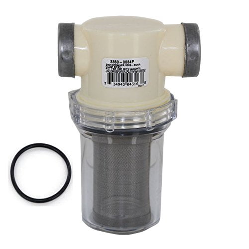 Hypro 3350-0034P Nylon Line Strainer with 1700-0044 Buna O-Ring (Bundle, 2 Items) - Walmart.com