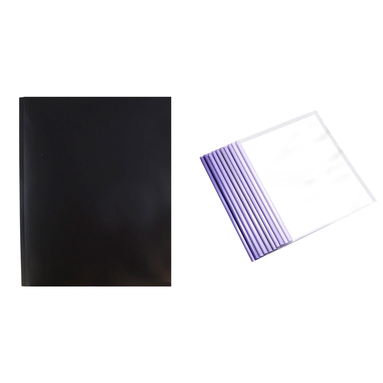 Hyrbek A4 Tadpole Folder Pp Folder 1Pc Black ,Dunwell Colored Plastic ...
