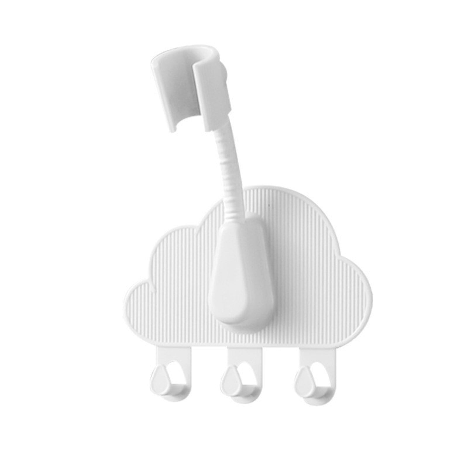 Hyrbek Bathroom Shower Bracket, No-Punch, Traceless, Adjustable Hook ...