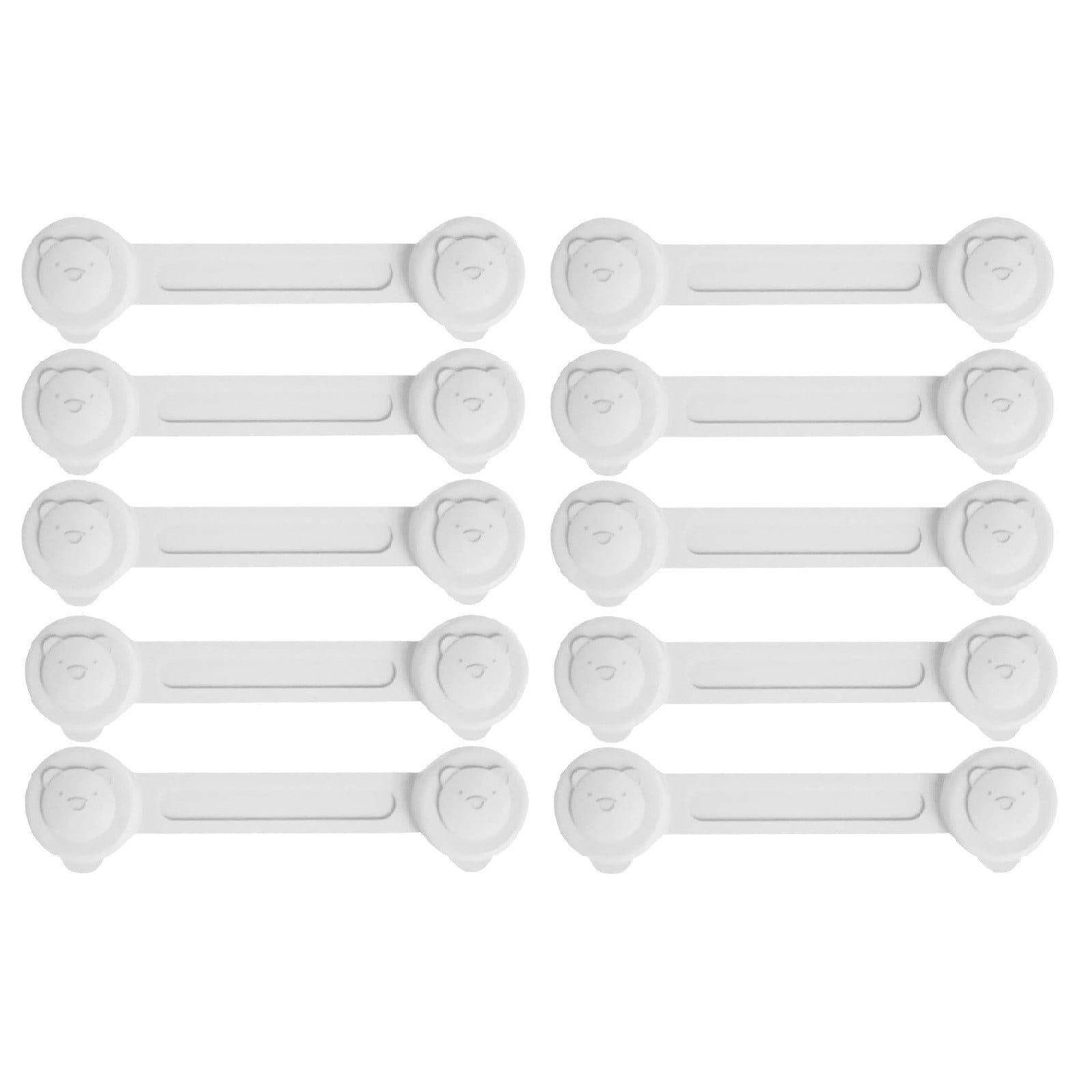 Hyrbek Child Safety Drawer Lock White Clearance, Adjustable Cabinet ...