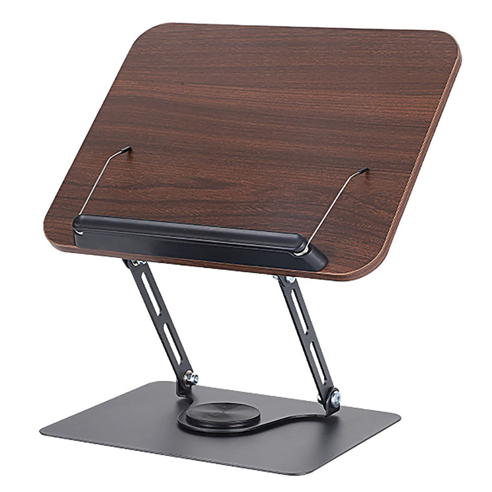 Hyrbek Desktop Reading Rack, Rotating Reading Bookshelf Foldable ...