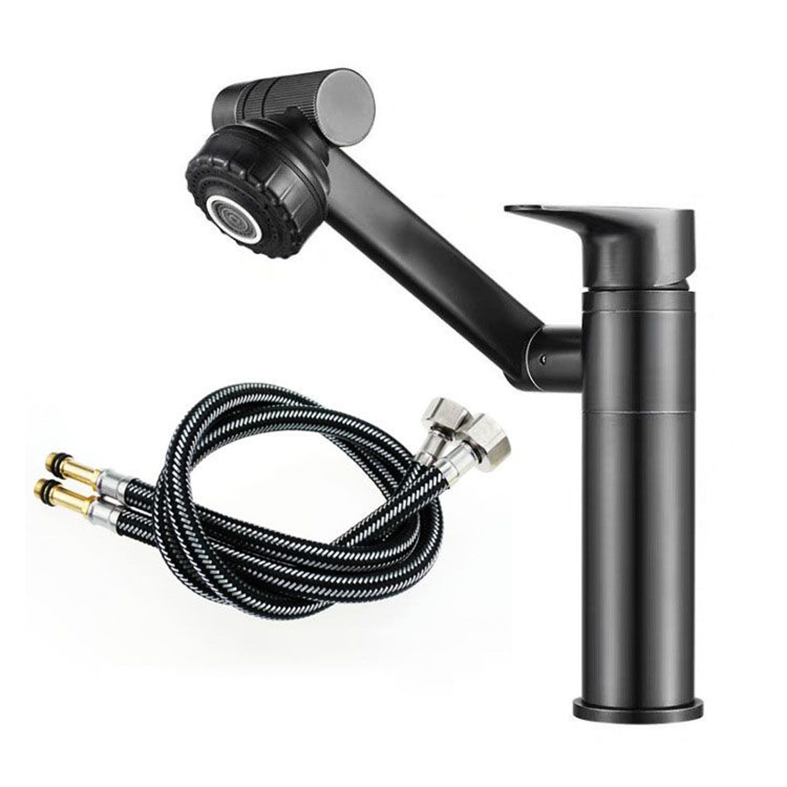 Hyrbek Hot and Cold Bathroom Basin Faucet Black Clearance, Bathroom ...