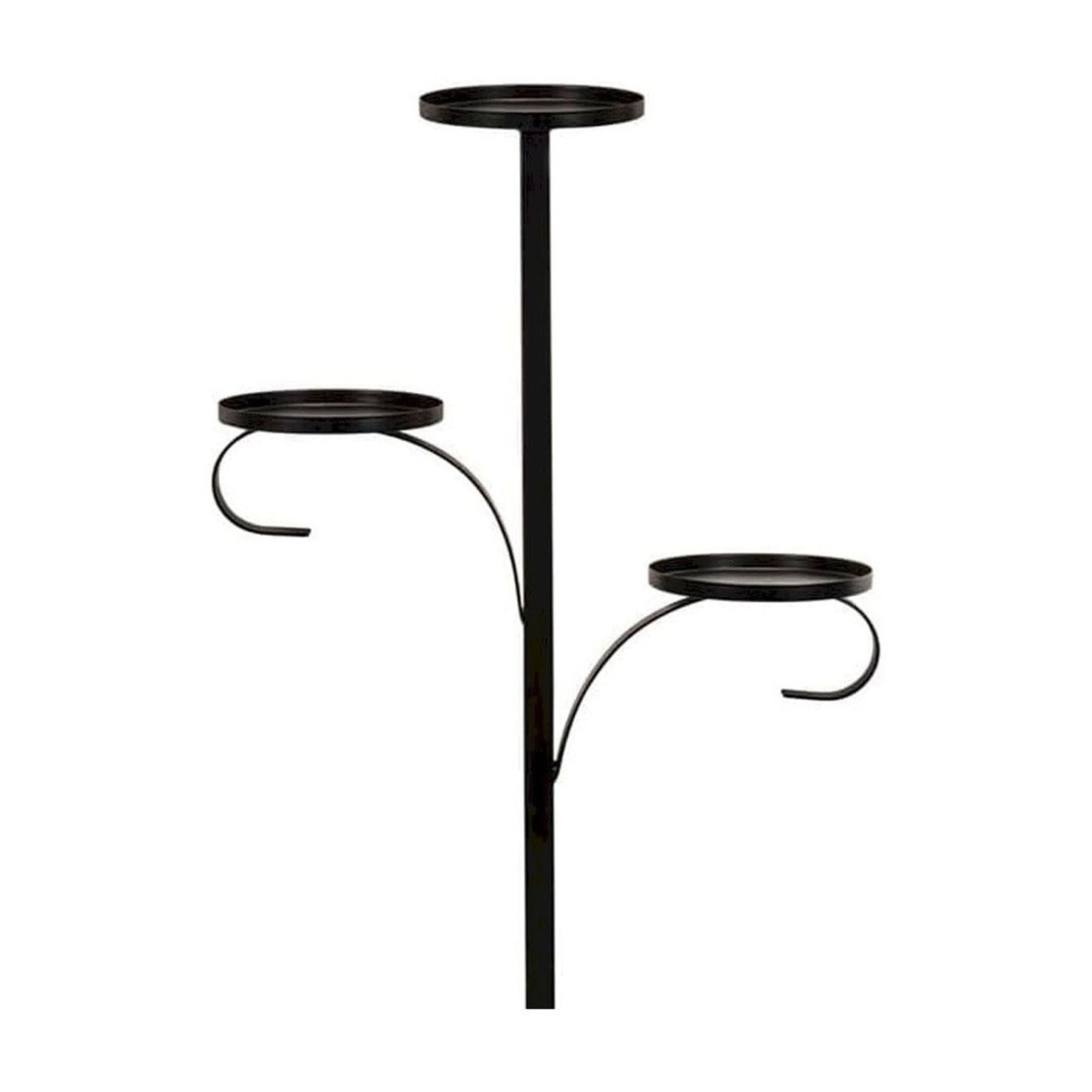 Hyrbek Rack, Black Triple Tree Topper Tree Topper Candle Holder ...