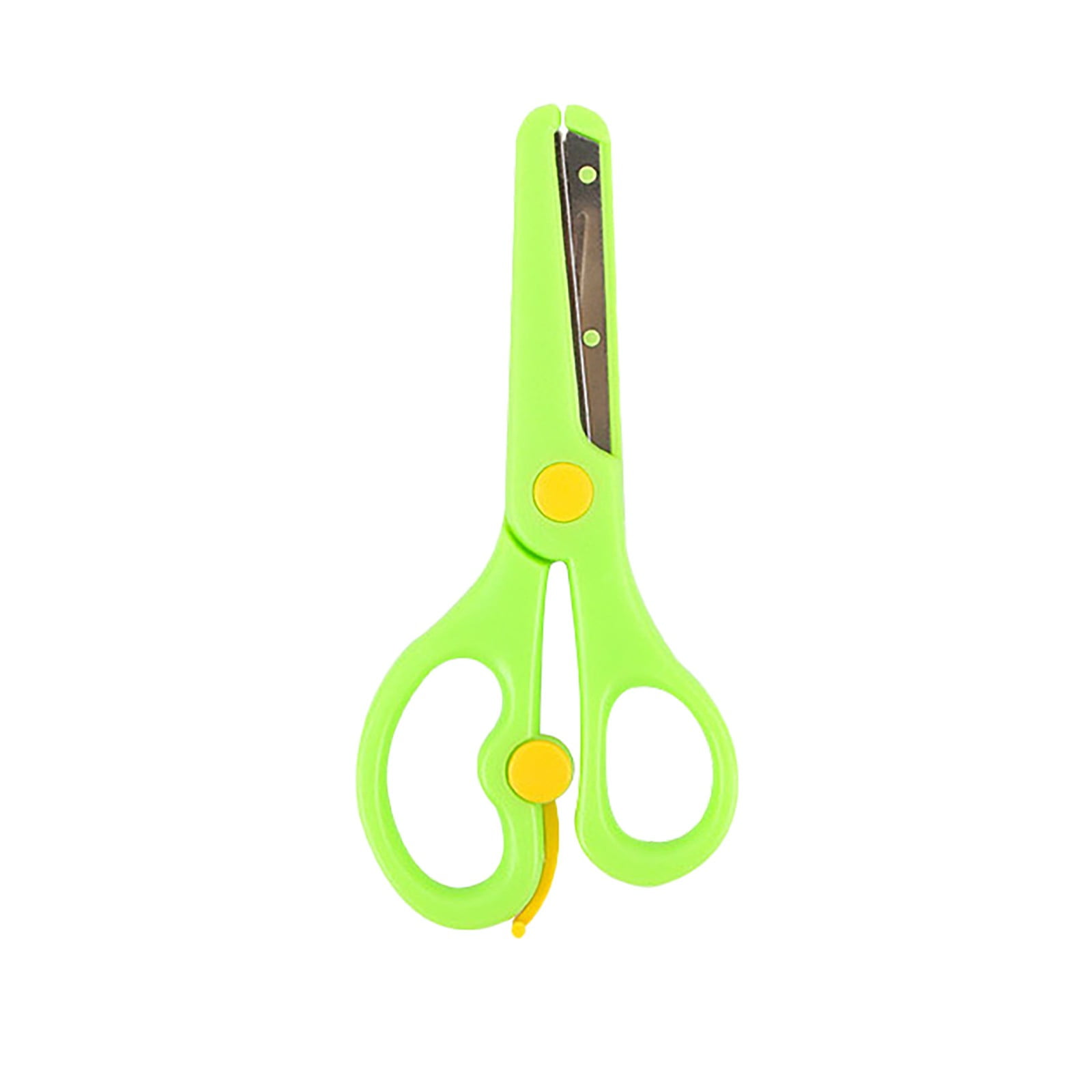Hyrbek Safety Scissors Green Clearance, Scissor with Cap Blunt Tip Home ...