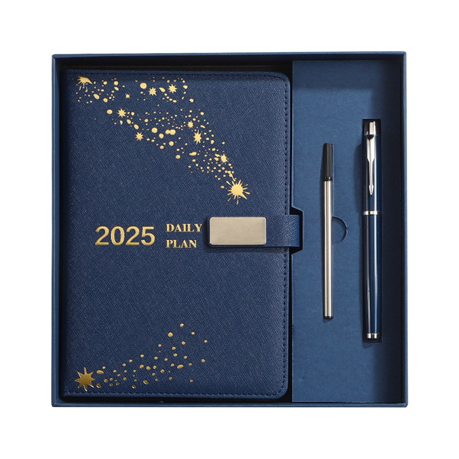 Hyrbek Schedule Notebook Clearance, 2025 Agenda Book Work Calendar ...