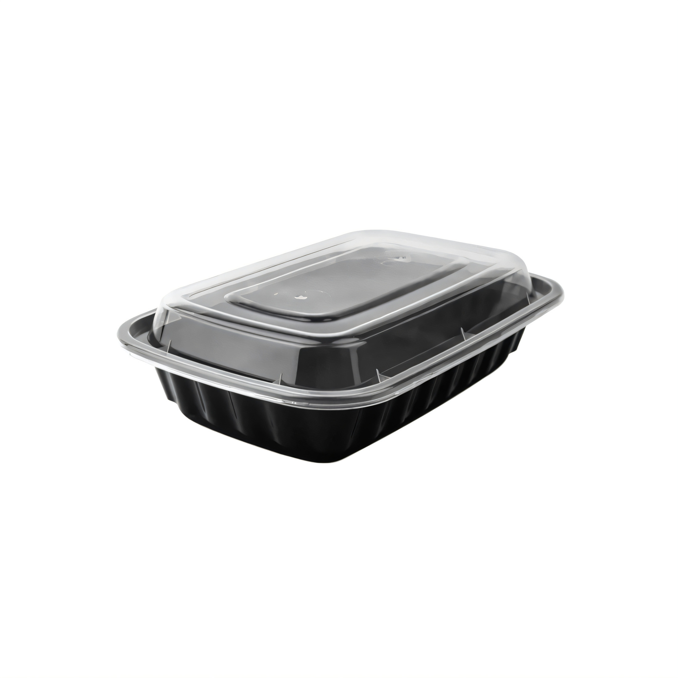 To Go Packaging 16 Oz. Rectangle Microwaveable Container with Lid ...
