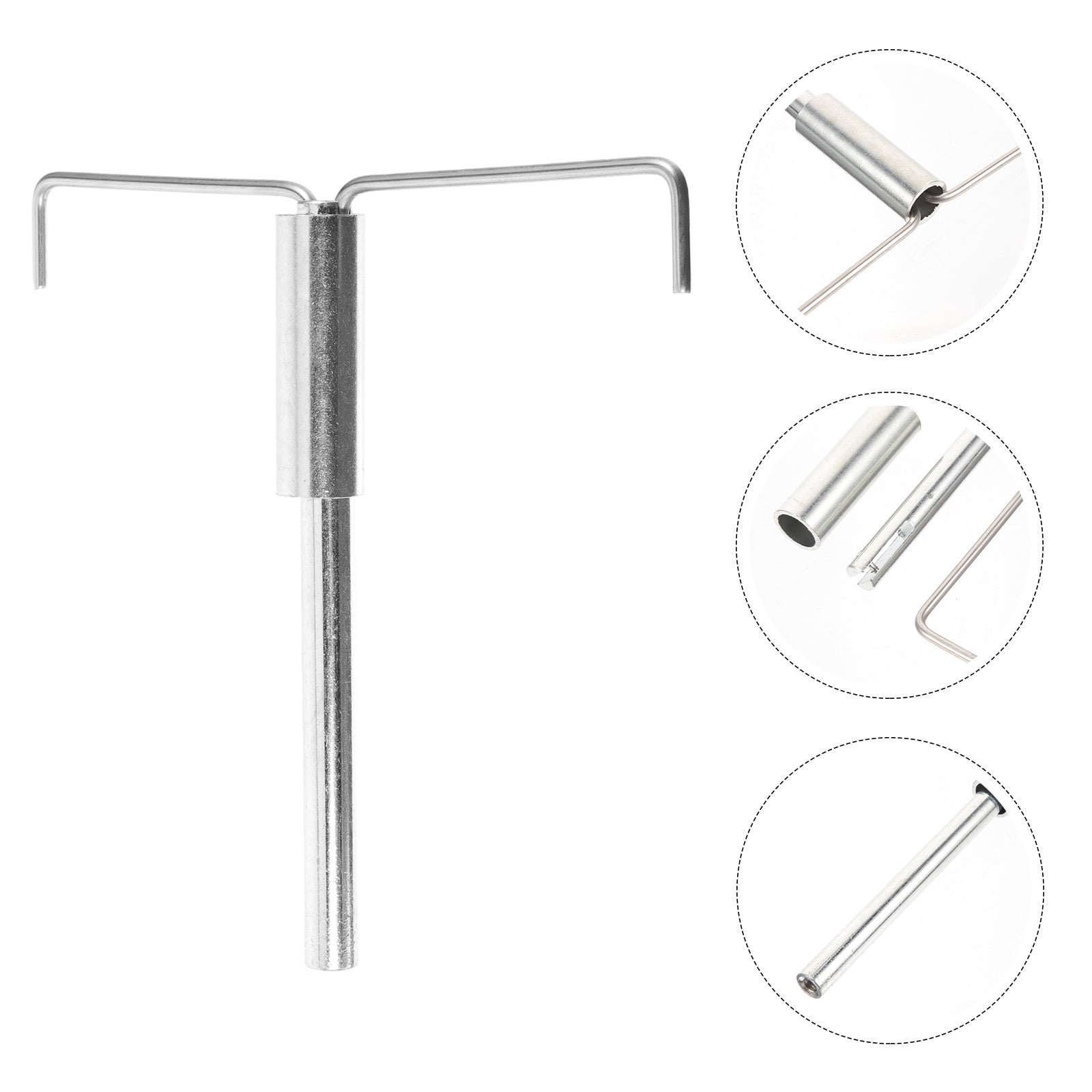 Hytrove 1 Set Iron Popcorn Machine Mixer for Commercial Use Even ...