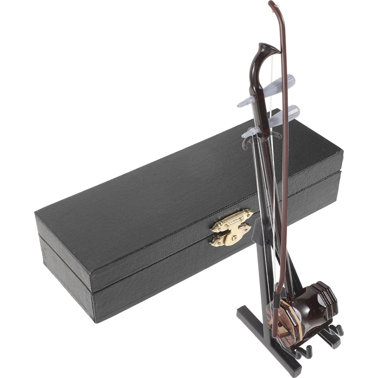 Hytrove 1 Set Mini Musical Instrument Models Wooden Erhu For Kids And ...