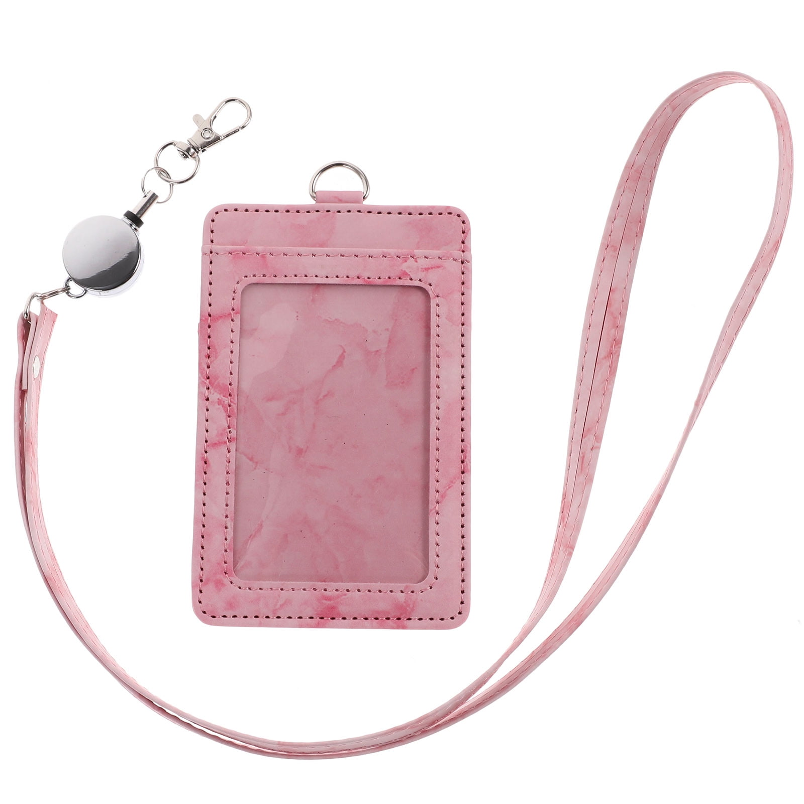 Hytrove Id Holder Rosy Pu 1 Set 4.32X2.75X0.20In - Walmart.com