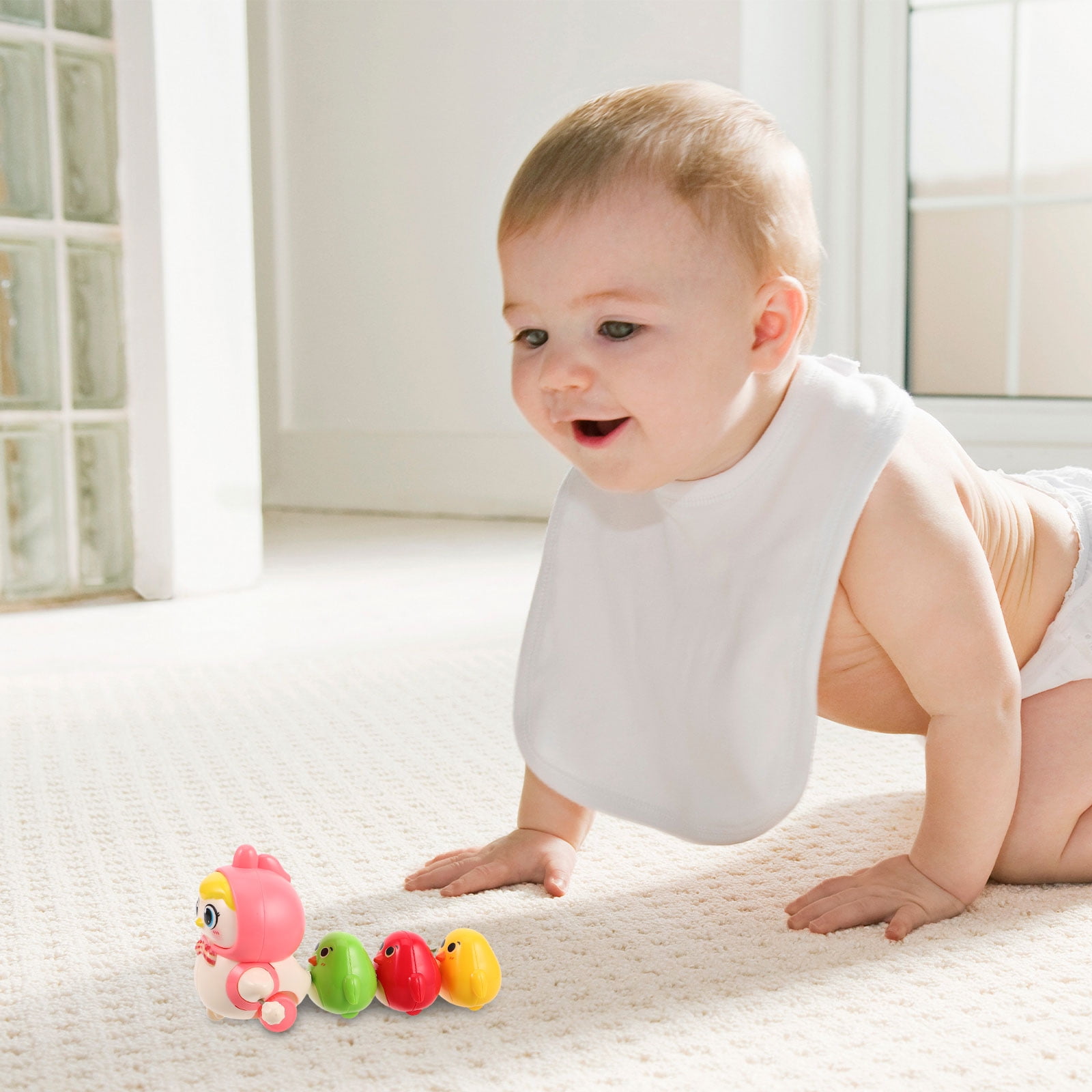 Hytrove 1 Set Spring Wind Up Toys Chicken Shape Clockwork Mechanism for Kids - Walmart.com