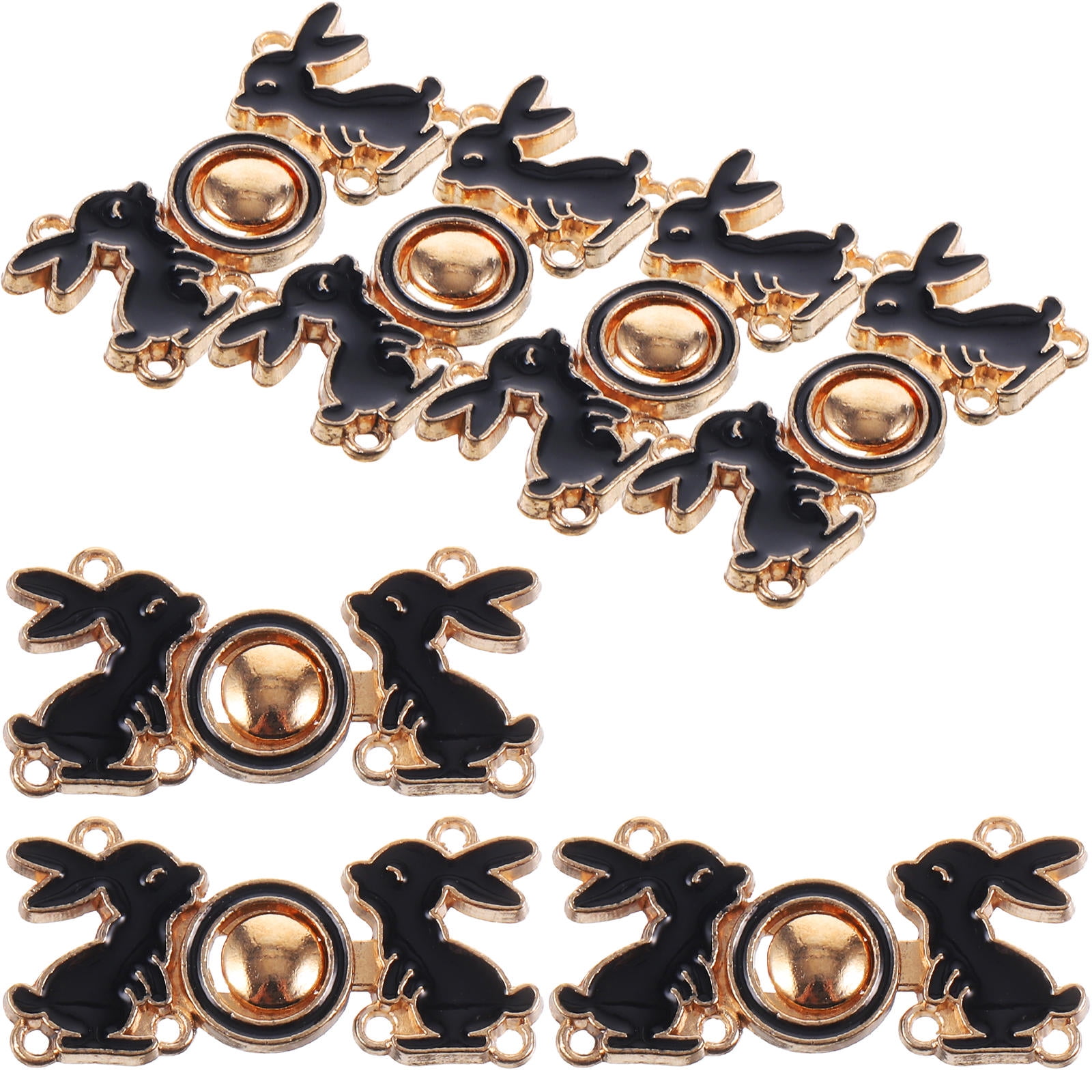 Hytrove 10 Pairs Reusable Jean Buttons for Waist Adjuster Simple and ...